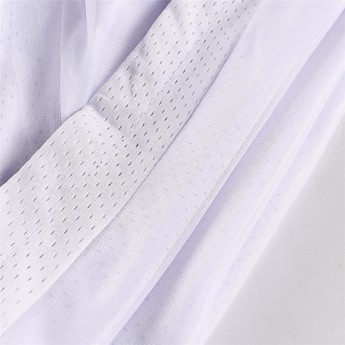 brand Mens Space Movie Basketball Shorts T Squad Shorts White S