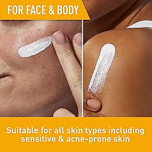 CeraVe Hydrating Sheer Sunscreen SPF 30 for Face and Body | Mineral Sunscreen & Chemical Sunscreen with Zinc Oxide, Hyaluronic Acid, Niacinamides and Ceramides| Paraben Free Fragrance Free | 3 Ounces