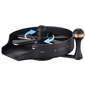 Kablle Hot and Cold Glass Rinser for Kitchen Sink, High Water Pressure Cup Washer, Temperature Adjustable bottle washer, Kitchen Sink Accessories, Matte Black, B1006