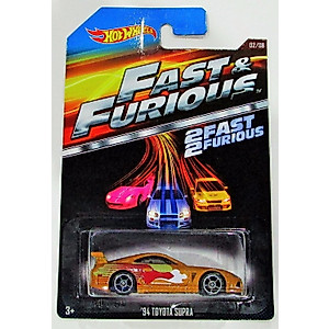 Hot Wheels 2015 2 Fast and 2 Furious 1994 Toyota Supra 1 64 Die Cast 2 8
