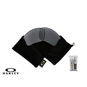 Oakley Original Flak Jacket XLJ OO9009 Black Iridium Polarized Replacement Lenses For Men For Women