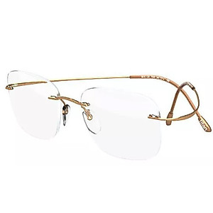Silhouette TMA MUST COLLECTION 5515/CR Gold 54/21/0 unisex Eyewear Frame