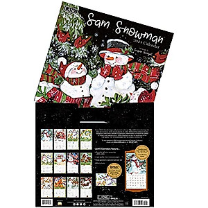 LANG Sam Snowman 2024 Wall Calendar (24991001939) Multi