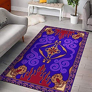 Aladin Magic Area Rugs Living Room Carpet Floor Decor (Large)