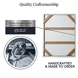 Fine Art Canvas Farmhouse I Must Have Flowers Canvas by Artist Lori Deiter - Canvas Art Print Wall Decor for Home, Room, Bedroom, living room - 46 in x 35 in