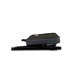 Yutrax® Universal Mount ATV Backrest, Heavy-Duty Steel Seat Frame, Adjustable Seat Back Positions, 2” Thick Cushion, Folds Down Flat When Not in Use