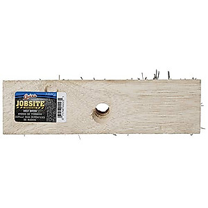Quickie Union Mix Deck Scrub, Outdoor Scrub Brush, Heavy-Duty Rough Surface, Scrubbing Wood or Concrete