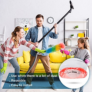 36 Pcs Smoke Detector Cover Smoke Alarm Dust Paint Cover Fire Alarm Cover for Home, Red