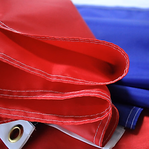 SOULBUTY L’-Manberg Flag Embroidered cross Dream SMP 3x5Ft- l-manberg Flag- Double Printed with Brass Grommets