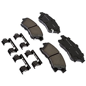 ACDelco Gold 17D1522CHF1 Ceramic Front Disc Brake Pad Kit with Clips