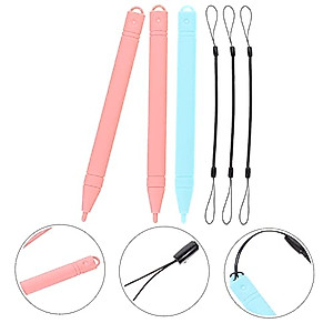 Mikikit 4 Sets LCD Drawing Board Pen LCD Drawing Tablet LCD Writing Tablet for Stylus Pen for Tablet Board Stylus Writing Supplies & Correction Supplies Writing Tablet Pen Pens