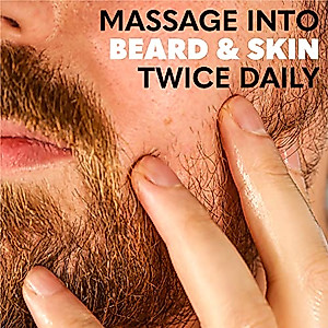 Beard Club - Beard Growth Oil - Grow A Thicker Fuller Beard, Fill in Patches - Healthy Natural Castor, Coconut and Avocado Beard Growth Serum to Stimulate Thicker, Fuller, Healthier Facial Hair Growth