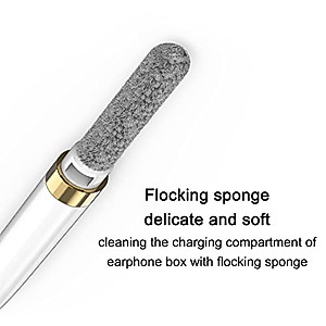 Airpod Cleaner Kit with Airpod Cleaning Putty Multi-Function Bluetooth Earbuds Cleaning Pen 4 in 1 Earbud Cleaning Kit with Soft Brush for Earpods Headset Phone Charging Port Laptop iPhone