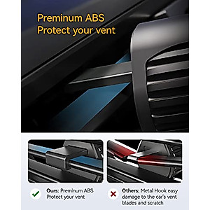 Phone Mount for Car Holder Gravity Phone Holder Car Mount for Car Dashboard Air Vent 2 in 1 Clip Auto Lock Car Cell Phone Holder Mount for Car Compatible for iPhone 14 Pro Max & All Phones