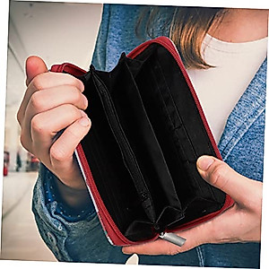 Cabilock Leather Wallet 5pcs wallet strawberry purse girl gifts kawaii plant accessories girls gifts fruit Ornament Miss leather Purses