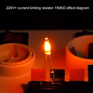 uxcell 100Pcs F6 6x16mm Bright Red Light Neon Light Bulb Indicator Lamp