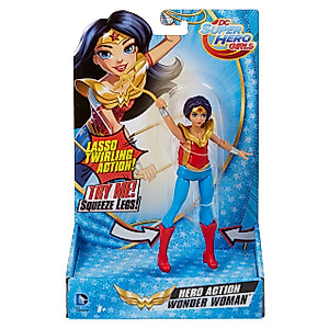 DC Super Hero Girls: Hero Action Wonder Woman Dolls, 6 inches, DVG67