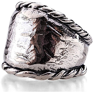 Joolala Sterling Silver Women’s Ring – 925 Silver Rings for Women – Elegant and Stylish Design – Various Models – Gorgeous Oxidized Finish – Ideal Promise Ring, Anniversary (8)