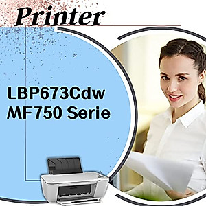 for Canon CRG069 Extra High Yield Toner Cartridge Replacement Pack Compatible for I-SENSYS LBP673Cdw MF750 Serie Printer 1 Yellow