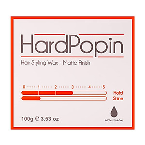 ATS Stylemuse Hard Popin Hair Styling Wax - Men and Women Matte Molding Cream Firm Hold 100 gram 3.53 ounce