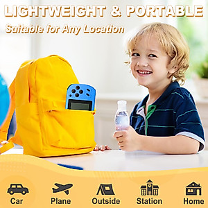 CULAGEiMi Handheld Game for Kids Adults Built-in 270 Retro Video Games, Portable Gaming System with Rechargeable Battery Gamepad, Mini Arcade Toys Supports 2 Players Birthday Xmas Gifts, Blue