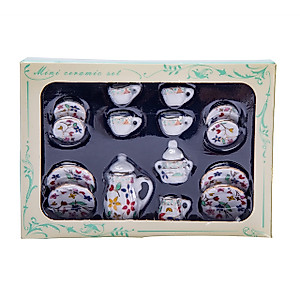 Birostiana 30pcs Miniature Dollhouse Accessories 1:12 Miniatures Food Jar Fruit Slices Candy Snack Glass Bottle Mini DIY Decor Ornament for Miniature Dollhouse Kitchen Party Kit