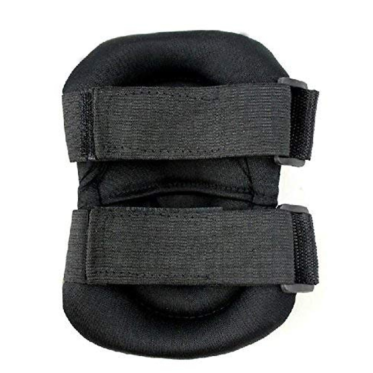 Bargain Crusader Military Tactical Knee Pad Elbow Pad Set Airsoft Knee Elbow Protective Pads Combat Paintball Skate Outdoor Sports Safety Guard Gear (Black)