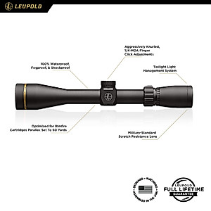 Leupold VX-Freedom 3-9x40mm Scope with UltimateSlam Reticle, Matte Finish (174184)