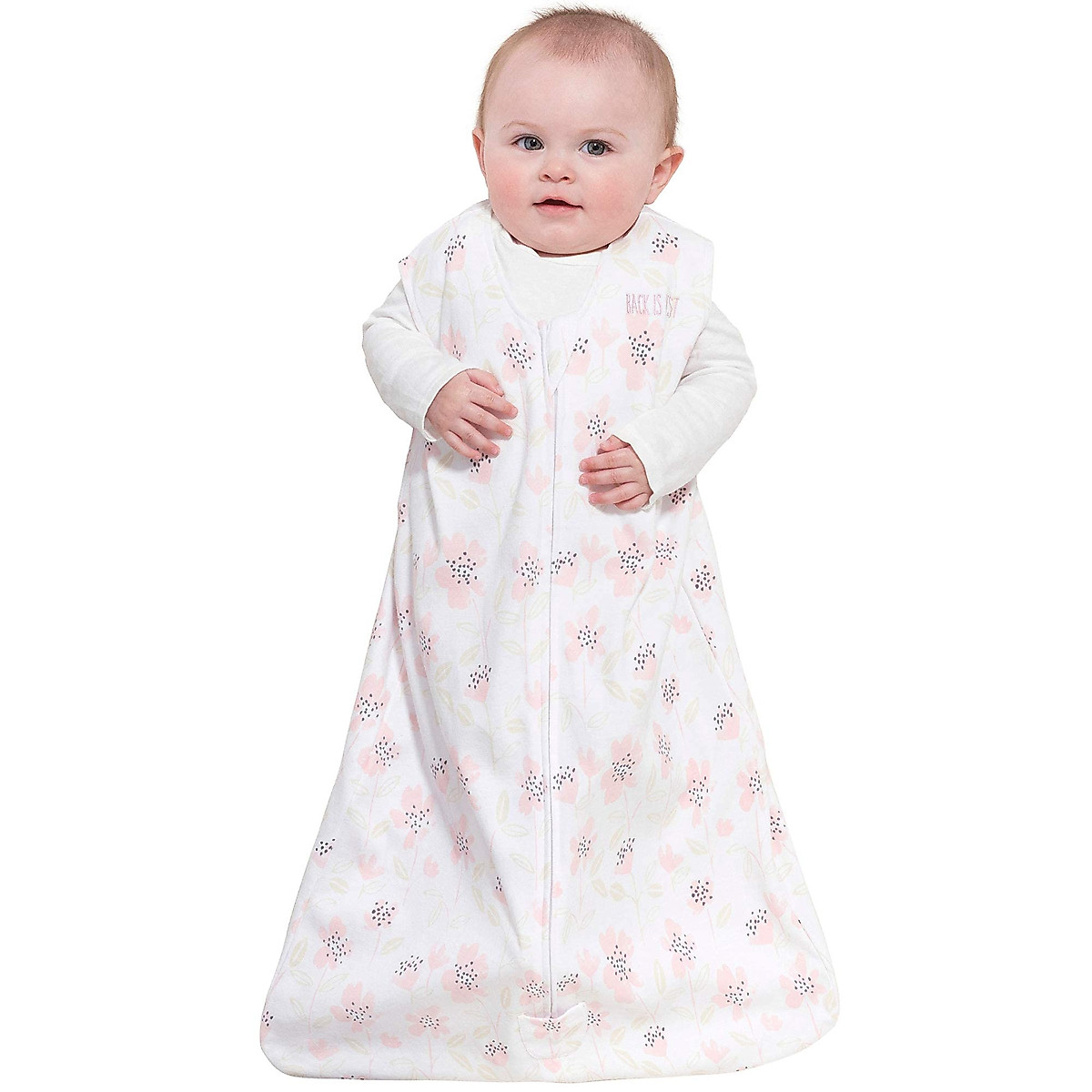 HALO 100% Cotton Baby Sleepsack Wearable Blanket Bundle Set of 3, Baby Girl, X-Large