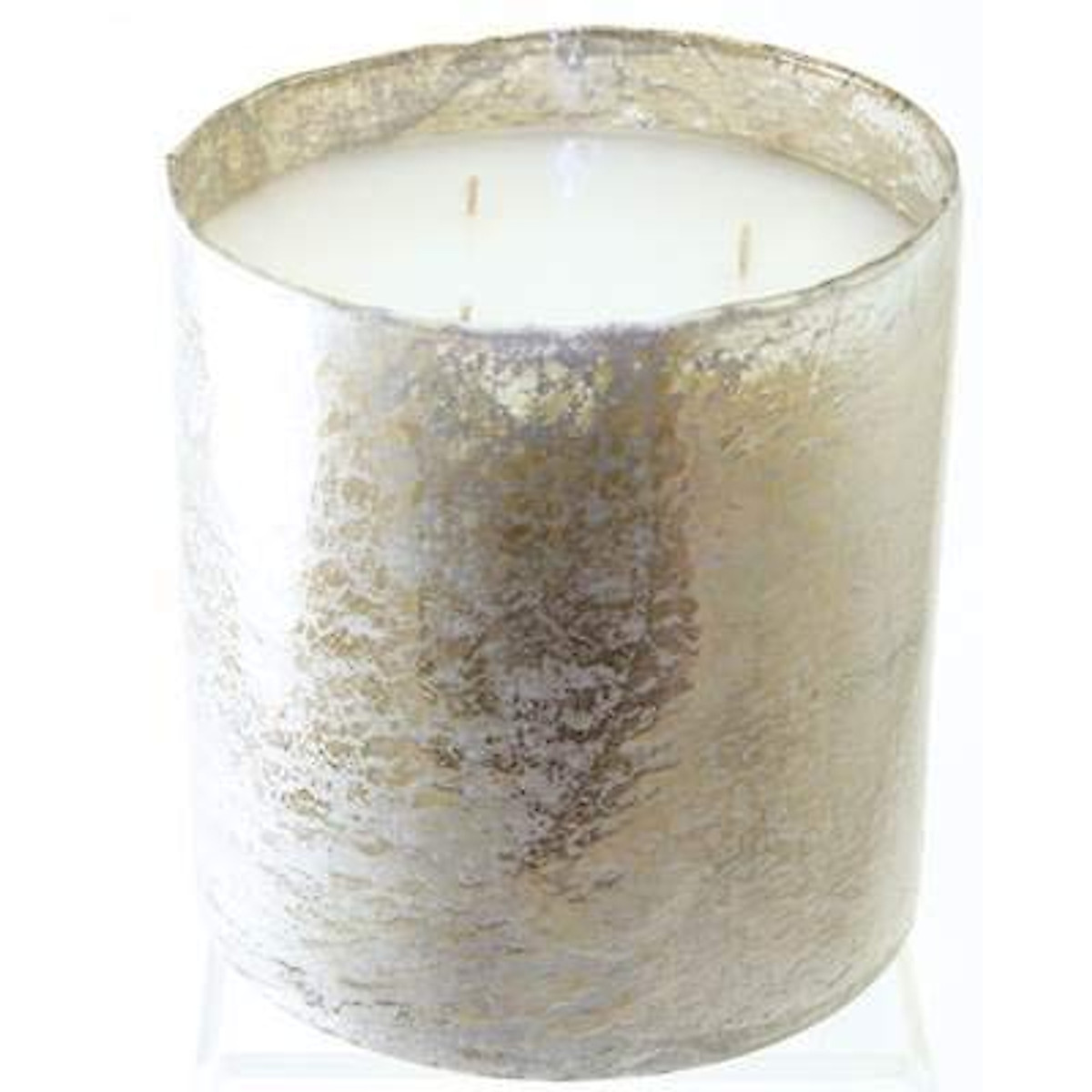 Courtney's Candles Translucent Silver 70 oz Limited Edition Scented Jar Candle - Patchouli Pure