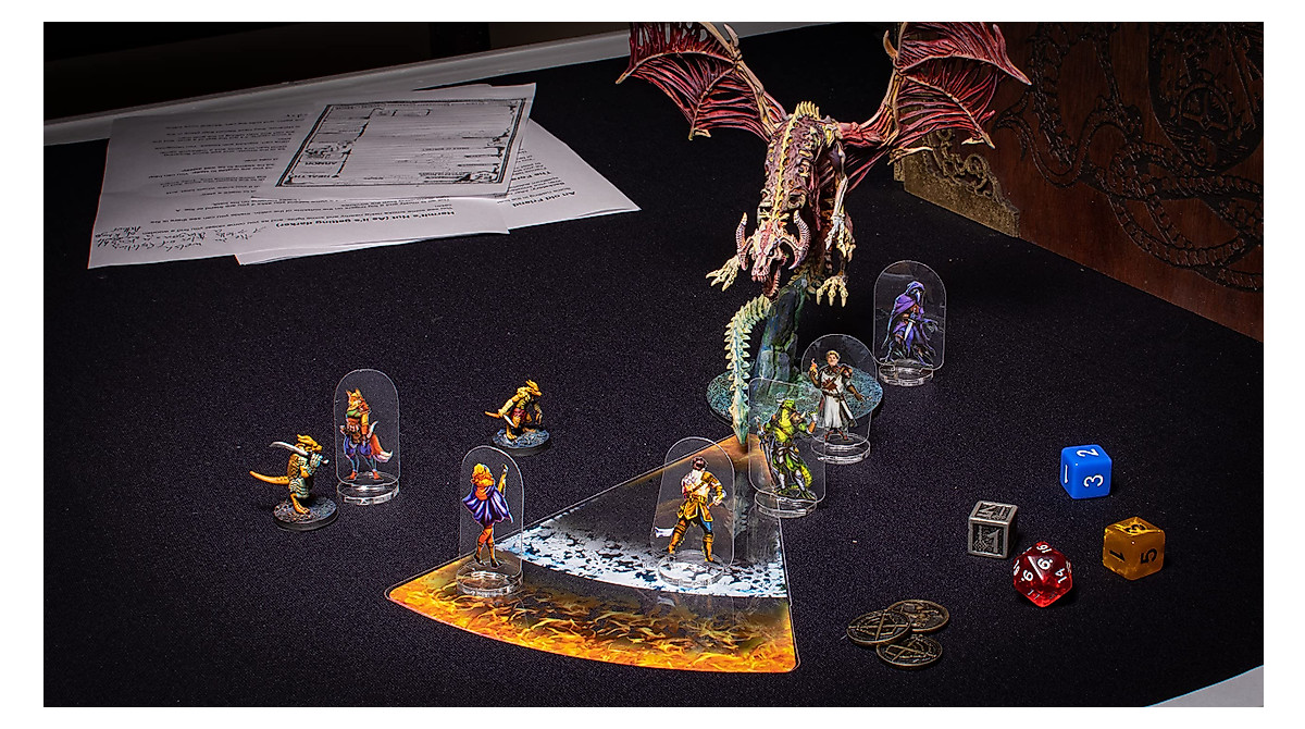 Arcknight Spell Effects Templates for D&D 5E; 24pc Markers for AOE ...