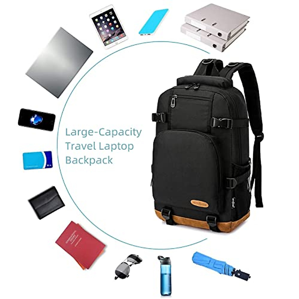 SAZAO Child Girl FAIRY TAIL Bookbag Wear-Resistant Canvas Travel Knapsack for Outdoor,Lightweight School Laptop Daypack