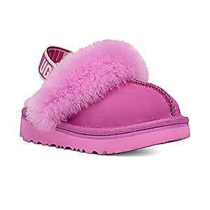 UGG Girls T FUNKETTE Slipper, Purple Ruby, 7 Toddler