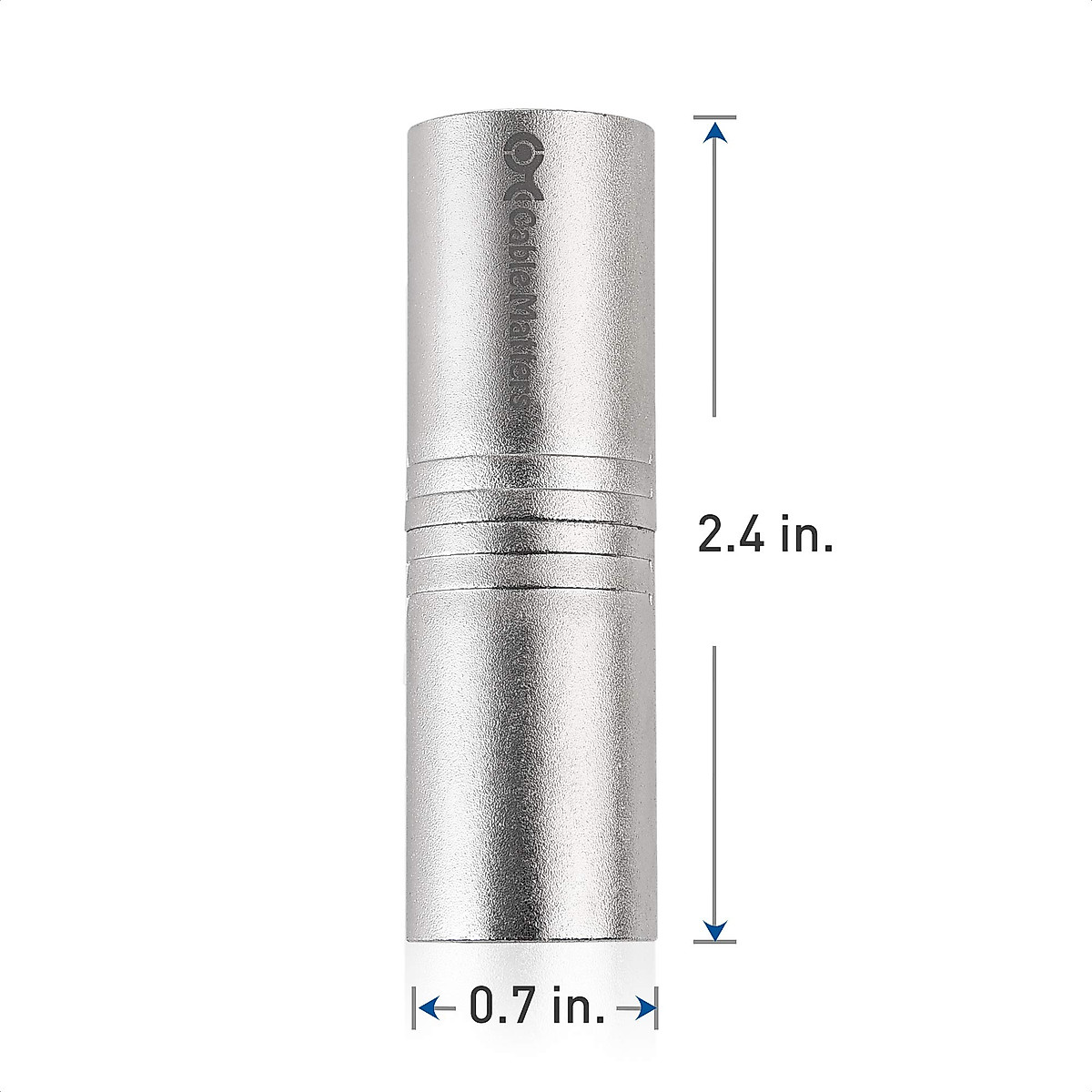 Cable Matters 2-Pack XLR Male to Male Adapter, XLR Coupler, XLR to XLR Gender Changer, XLR Adapter - Male to Male