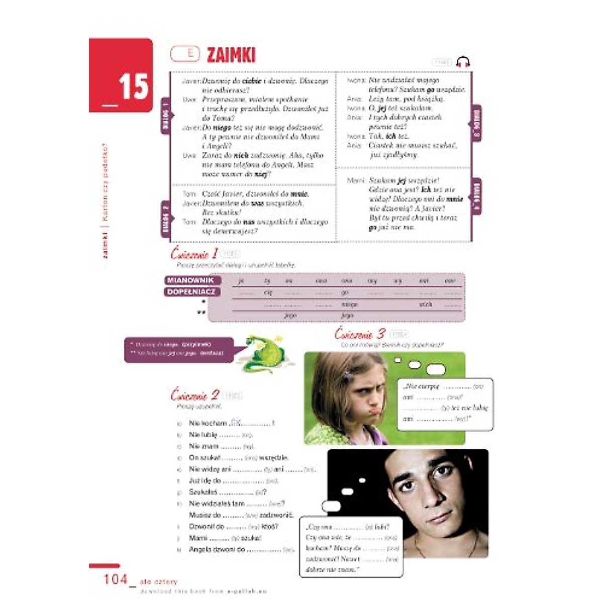 Polski, Krok Po Kroku: Level 1 (A1/A2): Coursebook for Learning Polish as a Foreign Language (Polish Edition)