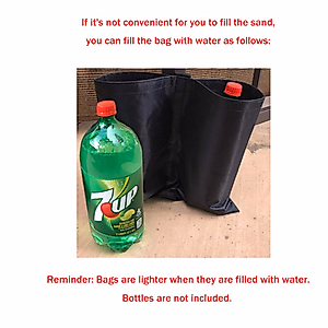 YELAIYEHAO 4 PCS Weights Bag for Pop up Canopy Tent Weighted Feet Bag Sand Bag (17x15.8 inch)