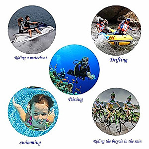 Suptig Replacement Waterproof Case Protective Housing for GoPro Hero Session Hero4 Session Hero5 Session Camera for Underwater Use Water Resistant up to 196ft (60m)