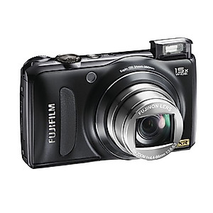 FUJIFILM FinePix Digital Camera F300EXR (Black) F FX-F300EXR B 12MP CCD 15x Optical Zoom Wide angle24mm 3.0-inch Display - International Version