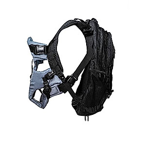 JP Copilot CarrierPak – 3-in-1 Baby Carrier, Diaper Bag, and Backpack, Black (8-30lb Carrier)
