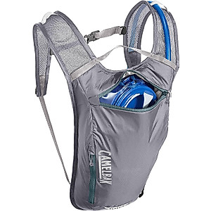 CamelBak Classic Light Bike Hydration Pack 70oz, Gunmetal/Hydro
