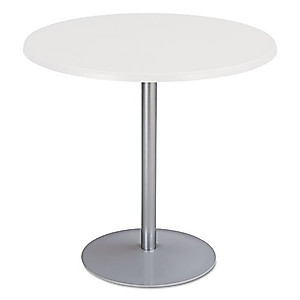 Safco Products 2490SL Entourage Table Base (Top Sold Separately), Silver