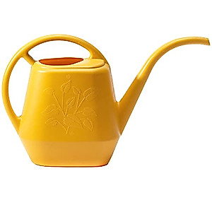 Bloem AW21-23 Watering Can Aqua Rite 1/2 Gal. (56 oz) Earthy Yellow