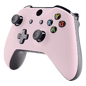eXtremeRate Replacement Front Housing Shell for Xbox One S/X Controller, Cherry Blossoms Pink Custom Kit Faceplate Cover Case for Xbox Wireless Controller (Model 1708) - Controller NOT Included