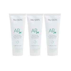 Nu Skin AP 24 Whitening Fluoride-Free Toothpaste (3 Pack)