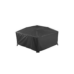 MADENA Mainstays Greyson 30” Square Wood Burning Fire Pit with Mesh Screen,MS49-096-035-01