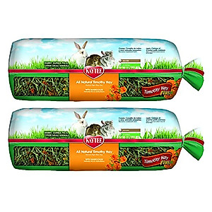 Kaytee Timothy Hay Plus Carrots Pet Treat, 48 oz
