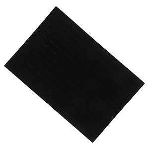 Cabilock 2pcs jewelry sponge pad jewelry tray inserts earring display tray earring sponge tray jewelry insert display mat sponge ring holder insert earring tray earring holder travel mosaic