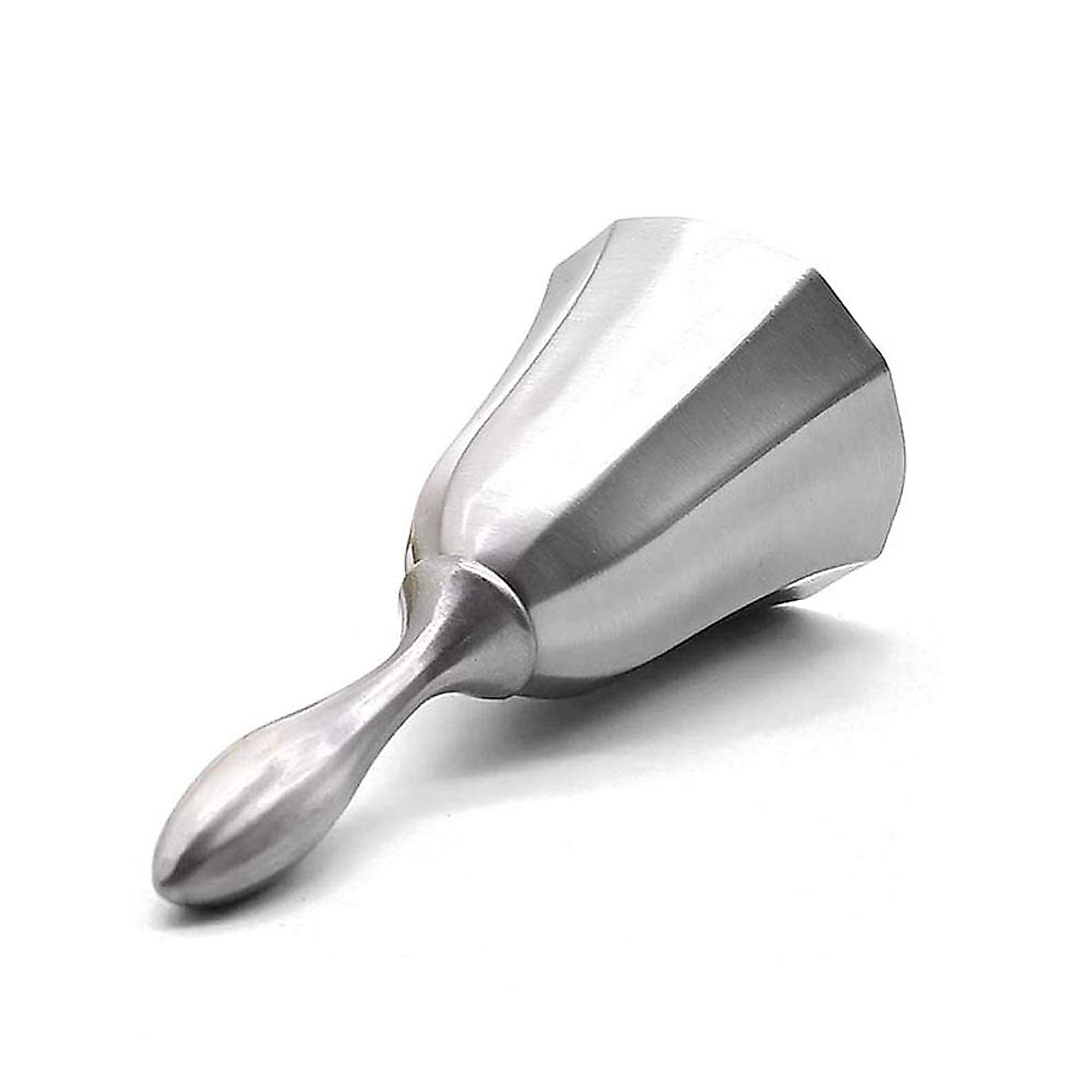 Hand Bell, Uspacific Metal Held Dinner Bell Brass Jingle Call Bell for School Church Adults Classroom Wedding Decorative (2pure)