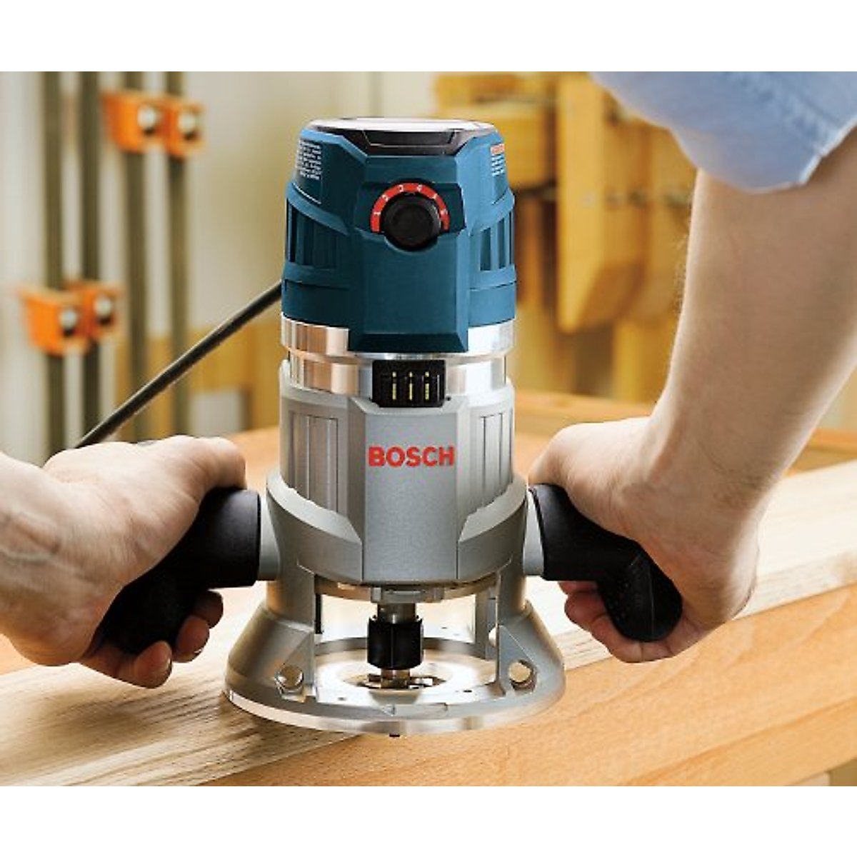 Bosch MRF23EVS 2.3 HP Electronic VS Fixed-Base Router with Trigger Control