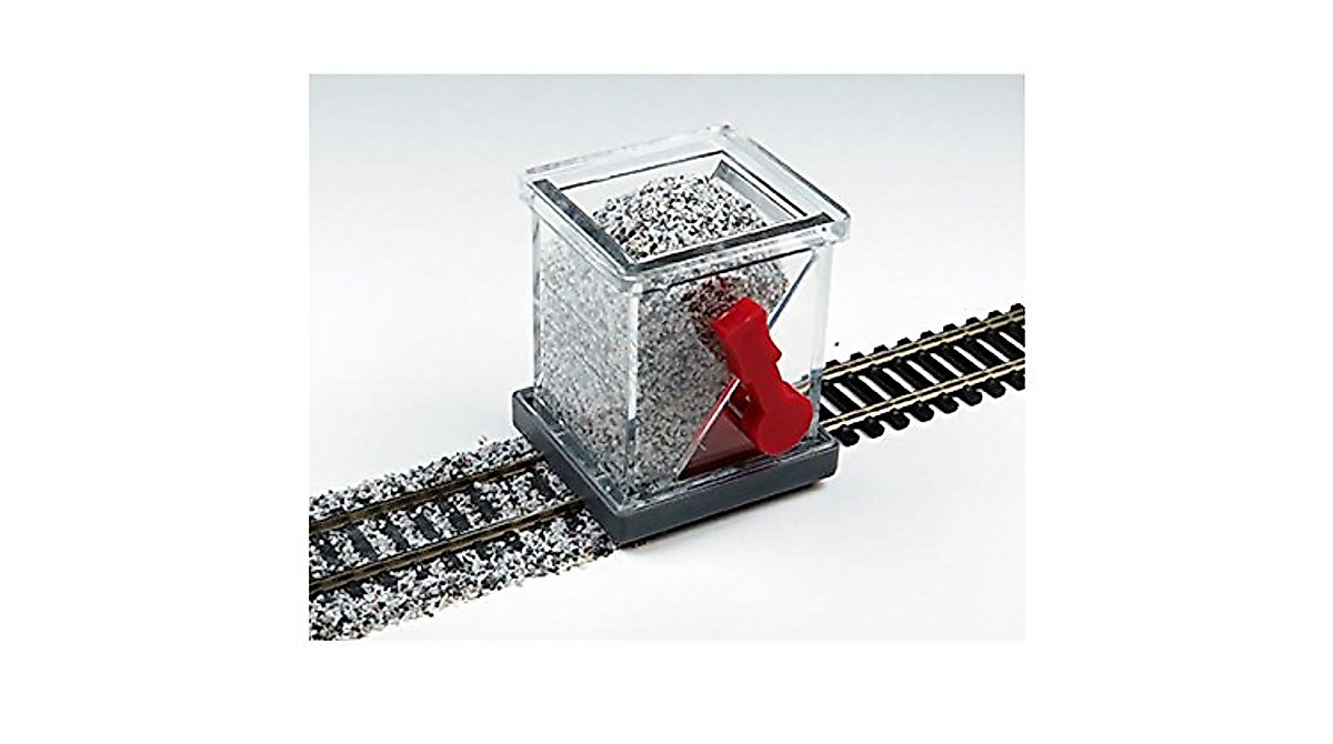 HO Scale Ballast Spreader with Shutoff | Precise Model Railroad Tool
